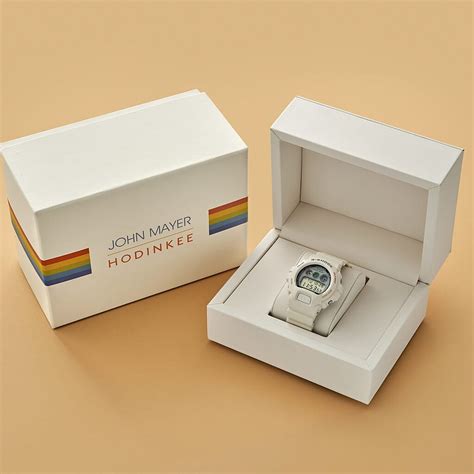 John Mayer And G Shock Launch Casio Keyboard Inspired Whiteout Sports Watch Maxim