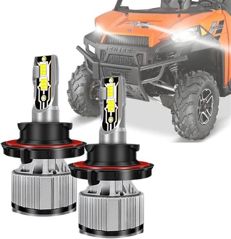 Yonqifon Fog Bulb H13 Fog Bulb Polaris Ranger 800 900 1000 Xp Bulb Rzr 570 900