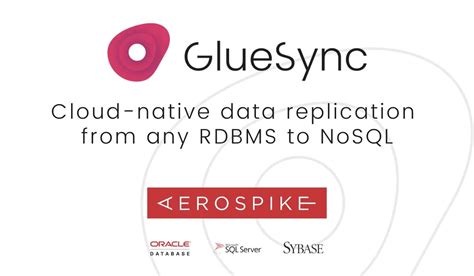 Molo17 On Linkedin Gluesync Nosql Database Wearemolo17 Aerospike