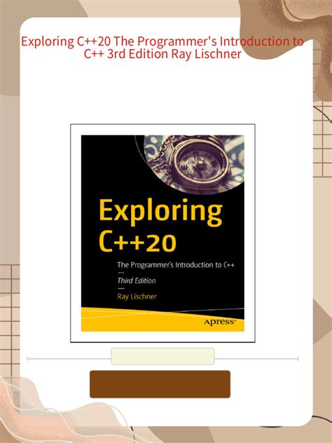 exploring c 20 the programmer s introduction to c 3rd edition ray