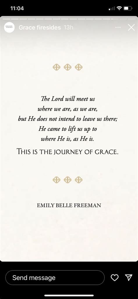 Pin By Shelly Beratto On Emily Belle Freeman Messages Freeman Good News