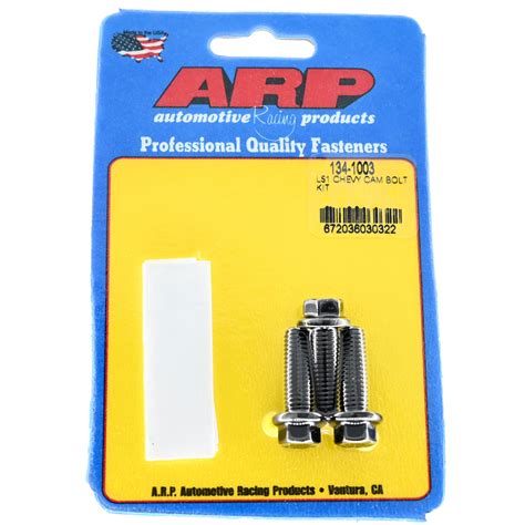 Arp 134 1003 Ls Cam Bolt Kit Ls1 Ls2 Ls3 Lq4 Lq9 Set Of 3