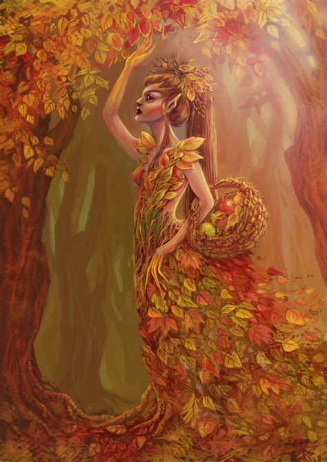 Mabon Pagan Autumn Equinox Art Print Etsy Artofit