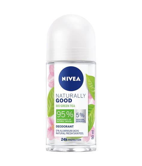 50ml Naturally Good Deodorant Bio Green Tea Nivea