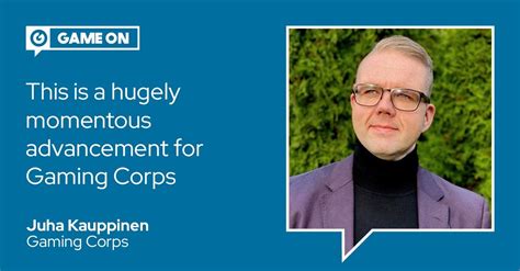 Gameon On Linkedin Gaming Corps To Enter Uk Market