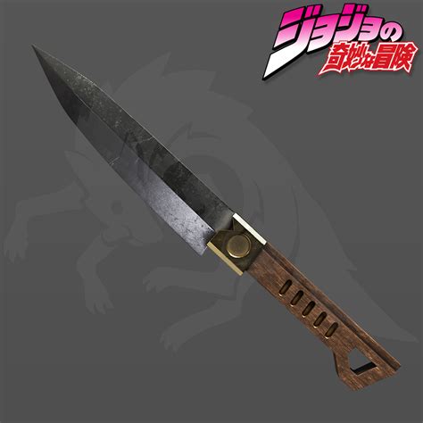 🔪 Dio Brando Knife From Jojo Bizarre Adventure For Cosplay 3d Print