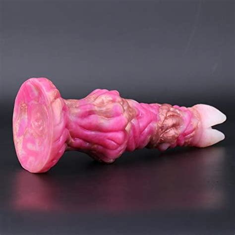 Dragon Dildo Realistic Ovipositor Shape Tentacle Dildo With Knot