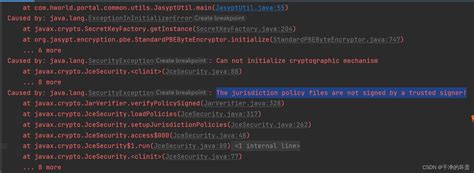 【jasypt】you Have Not Installed The Java Cryptography Extension Jce Unlimited Strength