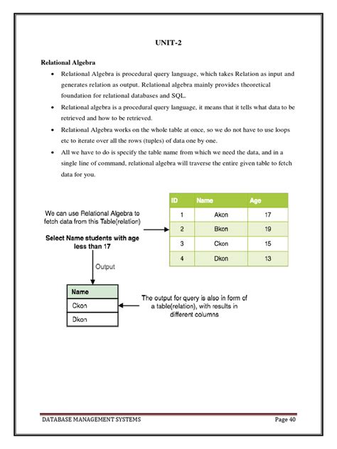 Database Management Systems 40 54 Pdf Relational Model Relational Database