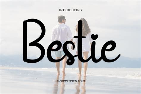 Bestie Font By Cans Studio Creative Fabrica