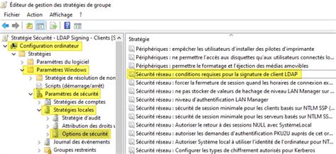 Active Directory Comment Configurer Le Ldap Signing