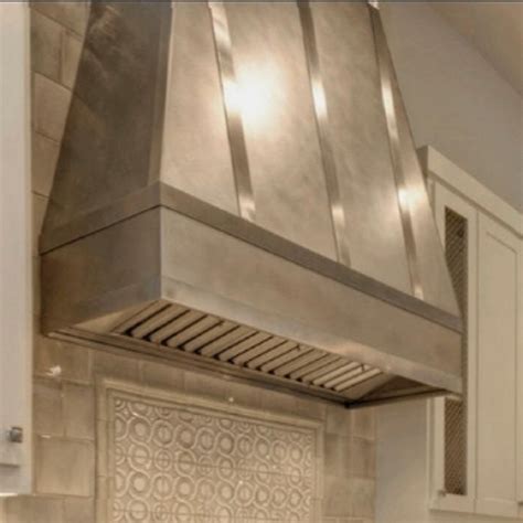 Custom High Ceiling Kitchen Zinc Range Hood Custom Made Products