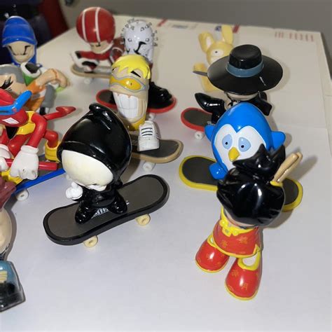 Lot 13 Tech Deck Dudes Magnetic Skateboards Some Depop