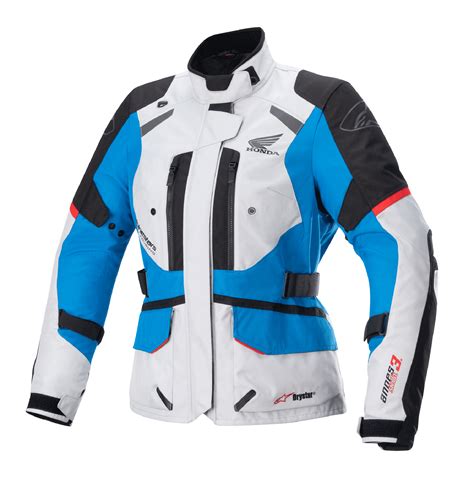 Honda Stella Andes V3 Drystar® Gray Motorcycle Jacket Alpinestars®