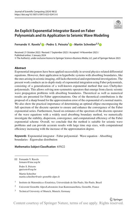 An Explicit Exponential Integrator Based On Faber Polynomials And Its
