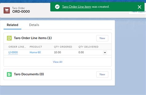 How To Create A Transfer Order In Salesforce TaroWorks Support Center