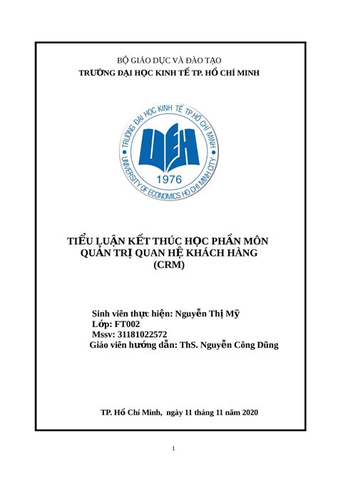 Ti U Lu N K T Th C H C Ph N M N Crm B Gi O D C V O T O Tr Ng