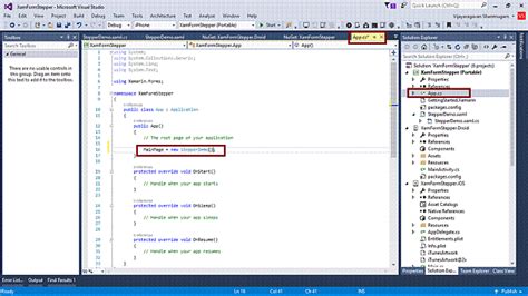 Stepper Control In Xamarinforms Application For Android And Uwp