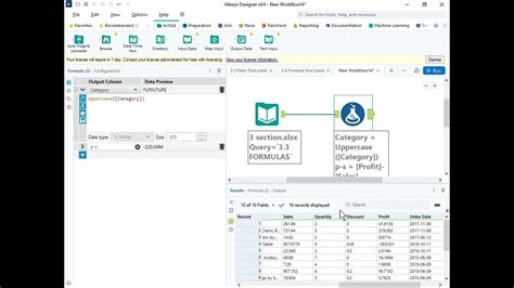 Chapter 3 4 Alteryx Formula Tool Youtube