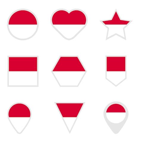 Premium Vector Pointer Collection With Shape Flag Design