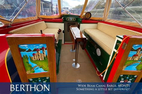 Wide Beam Canal Barge Monty Something A Little Bit Different