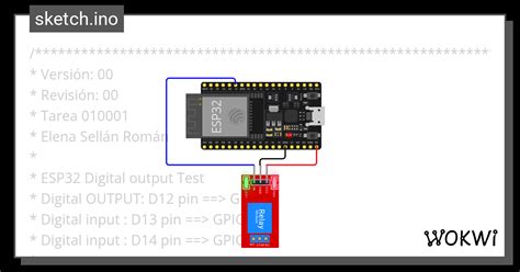 Tarea010002esp32 Wokwi Esp32 Stm32 Arduino Simulator