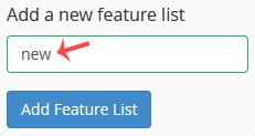 How To Create A Feature List In WHM Help Cloudwafer