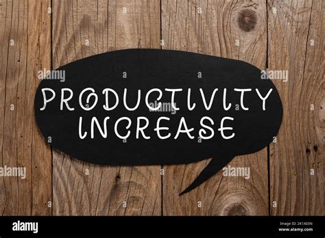 Handwriting Text Productivity Increase Word For Get More Things Done Output Per Unit Of Product