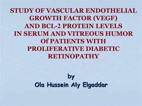 Vascular Endothelial Growth Factor Signaling Pathwys In Cancer Doc