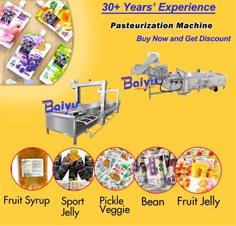 Water Bath Pasteurization Machine Manufacturers And Supplier Baiyu