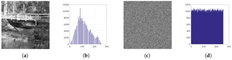 Histograms A Bridge Image B Histogram Of Plain Bridge C