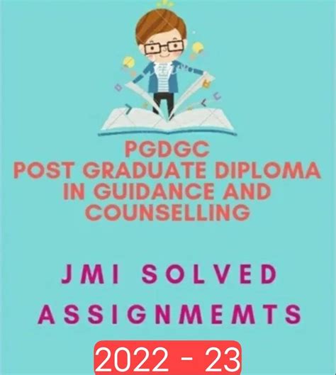 Pgdgc Kec Jmi Solved Assignments At ₹ 100piece In New Delhi Id 2851106441148