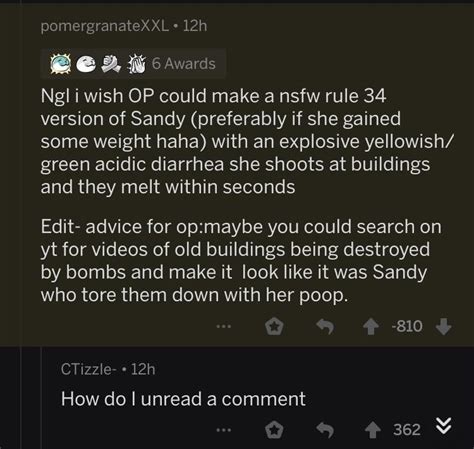 Cursedsandy Rcursedcomments