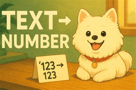 当 Excel 数字“保存为文本”且无法计算时（绿色三角形解决方案）