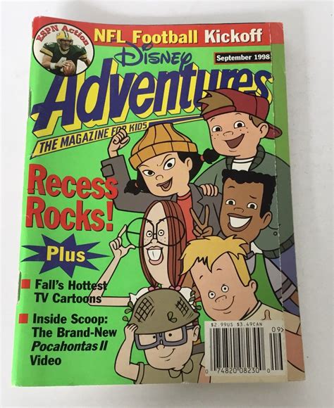 Recess Disney Adventures Magazine September 1998 By Dlee1293847 On