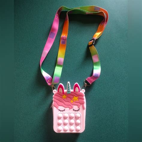 Limited Too Bags Nwt Limited Too Unicorn Popit Small Purse Poshmark