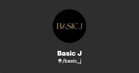 Basic J Instagram Linktree Basic J Instagram Linktree