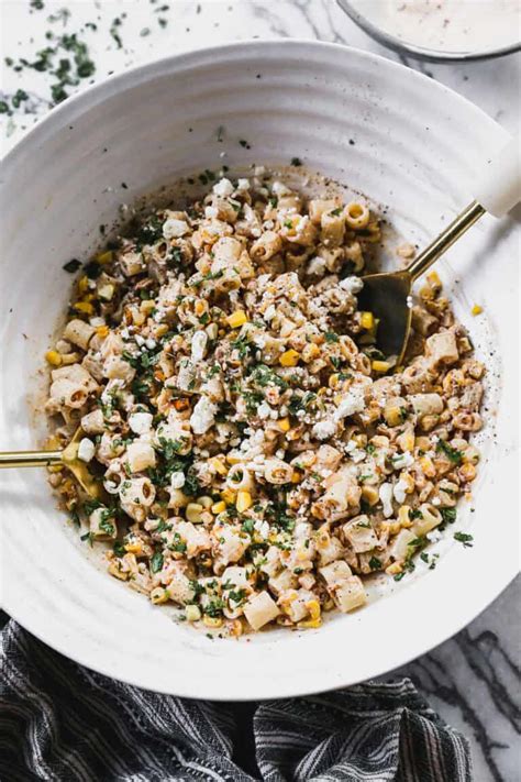 Street Corn Pasta Salad Tastes Better From Scratch