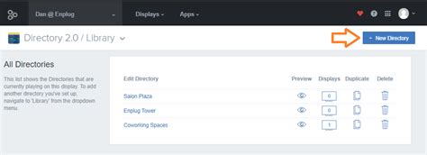 Directory App Enplug Support Center