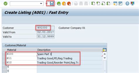 Material Listing And Exclusion In Sap Sd Sapcodes