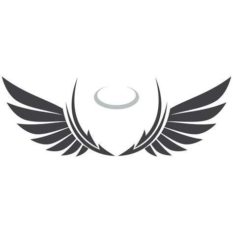 Angel Wings Logo Design Png