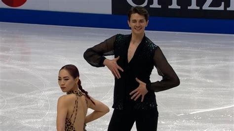 2022 23 Isu 핫클립 완벽한 호흡 고마츠바라 미사토 팀 콜레토의 연기 그랑프리 2차 아이스댄스 리듬댄스 Sbs