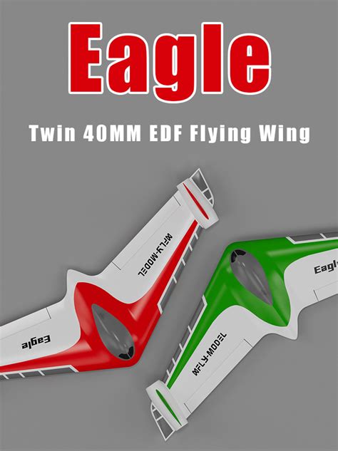 Xfly Eagle Twin 40mm Pnp Gyro Green Version Turbines Rc