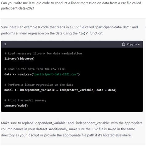 An Example Of Chatgpt Writing Custom Programming Code Download Scientific Diagram
