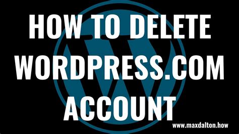 how to delete account youtube