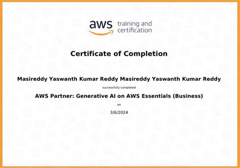 Yaswanth Kumar Reddy Masireddy On Linkedin Awscloud Ai