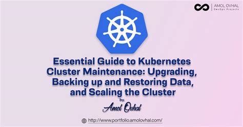 amol ovhal ☸☁ on linkedin essential guide to kubernetes cluster