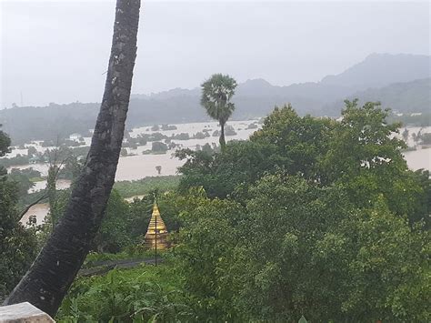 Narinjara သံတွဲမြို့ မှာရေအနည်းငယ်ပြန်ကျပြီး