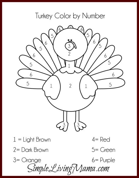 Thanksgiving For Kindergarten Printables Printable Calendars At A Glance