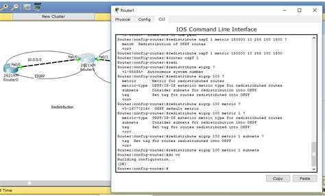 Redistribution Between Eigrp And Ospf Online Networks Solution